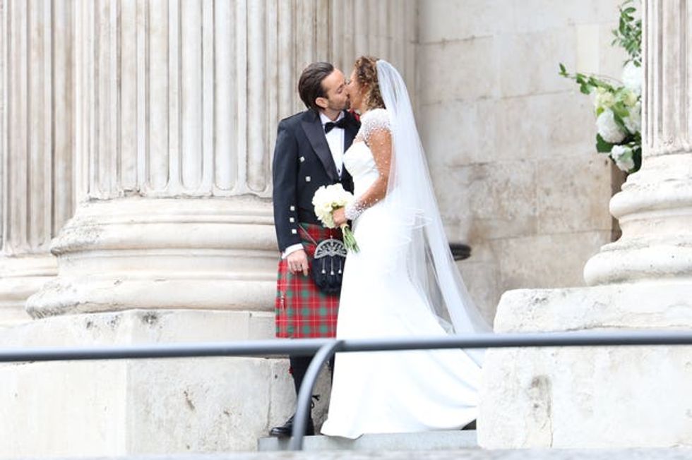 In Pictures: Two become one as Mel B marries in St Paul’s Cathedral ...
