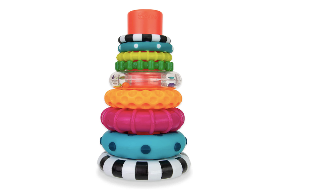 Sassy Stacks of Circles Stacking Ring STEM Learning Toy | indy100