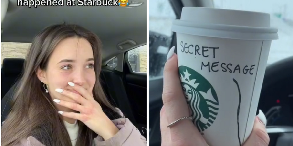 Woman Shocked After Finding Creepy Secret Message On Cup From Starbucks