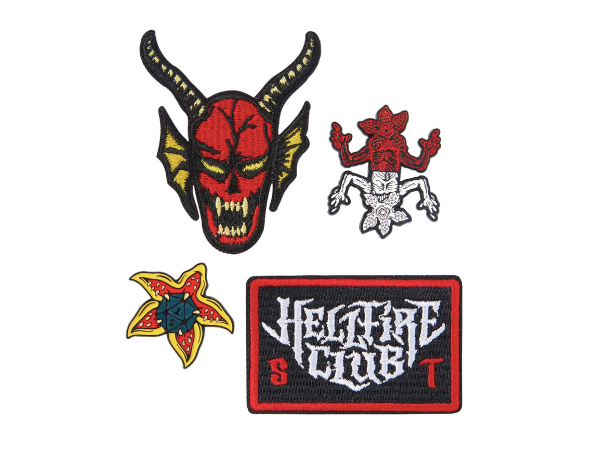 Stranger Things Patch and Pin Set | indy100