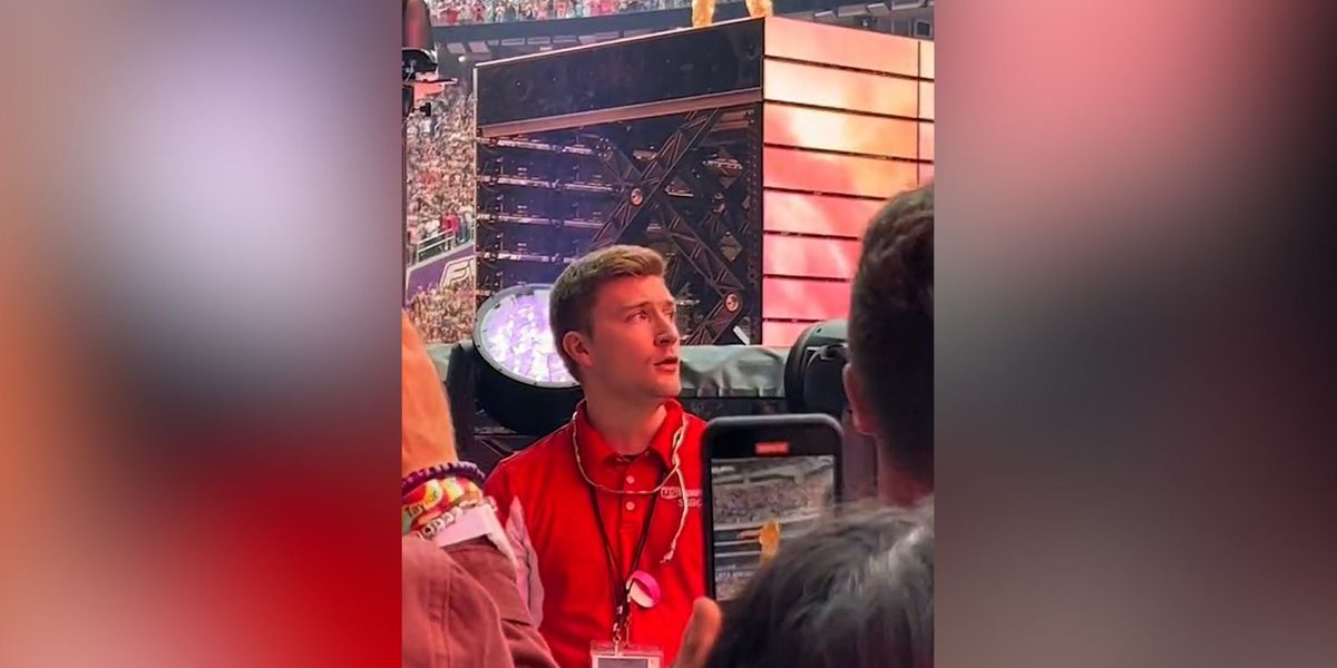 Viral singing Taylor Swift concert security guard 'fired' after posing ... Viral singing Taylor Swift concert security guard 'fired' after posing ...