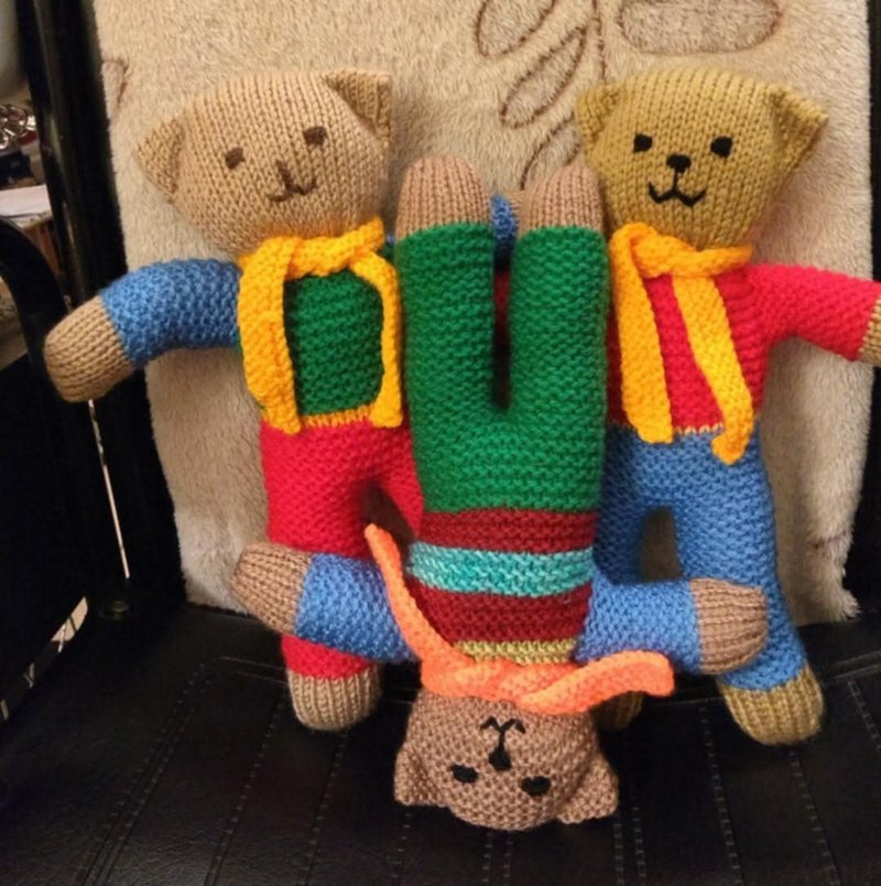 Trauma Teddies Knitting Pattern I Finished These Scooby Doo Themed