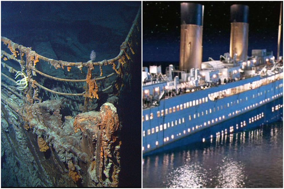 Rms Titanic Underwater Human