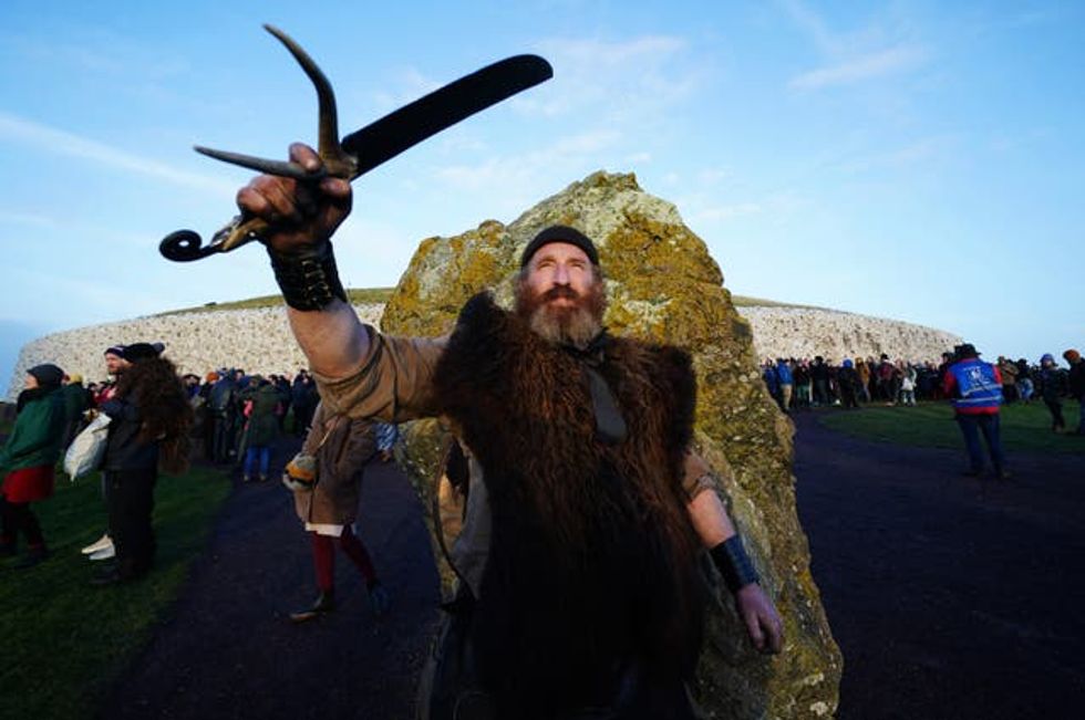 In Pictures: People across UK and Ireland mark winter solstice | indy100